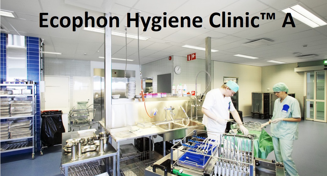 Ecophon Hygiene Clinic Meditec Protec Performance Baffle Wall Care Advance akcesoria konstrukcja ...