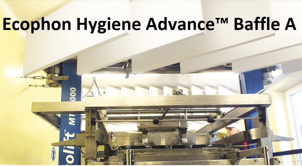 Ecophon Hygiene Clinic Meditec Protec Performance Baffle Wall Care Advance akcesoria konstrukcja ...