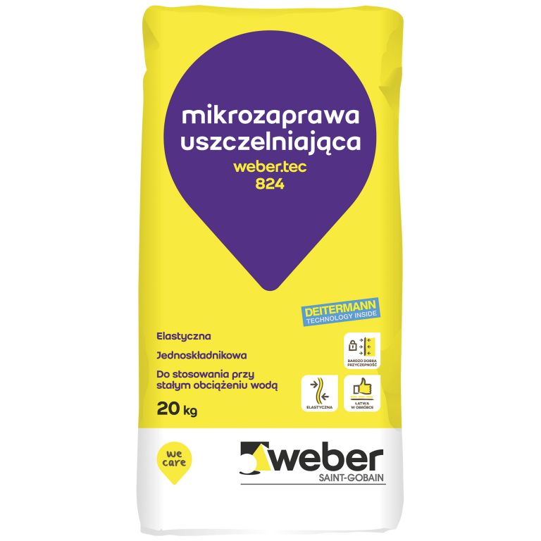 weber.tec 824 - Superflex D1 Elastyczna, jednoskładnikowa mikrozaprawa ...